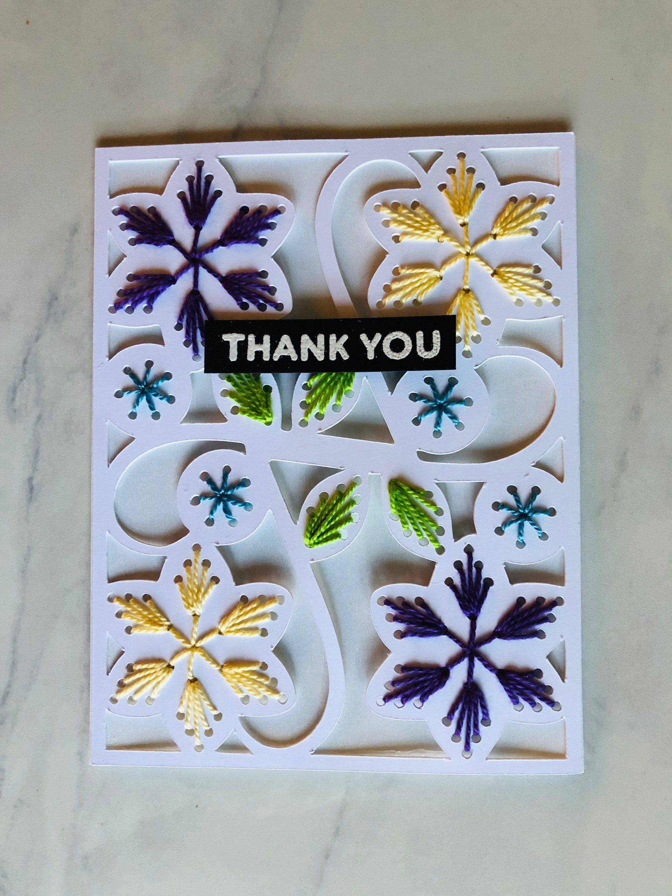 Stitched Card Die SVG- Stitched Card- Digital Die Cut- Cardmaking Die ...