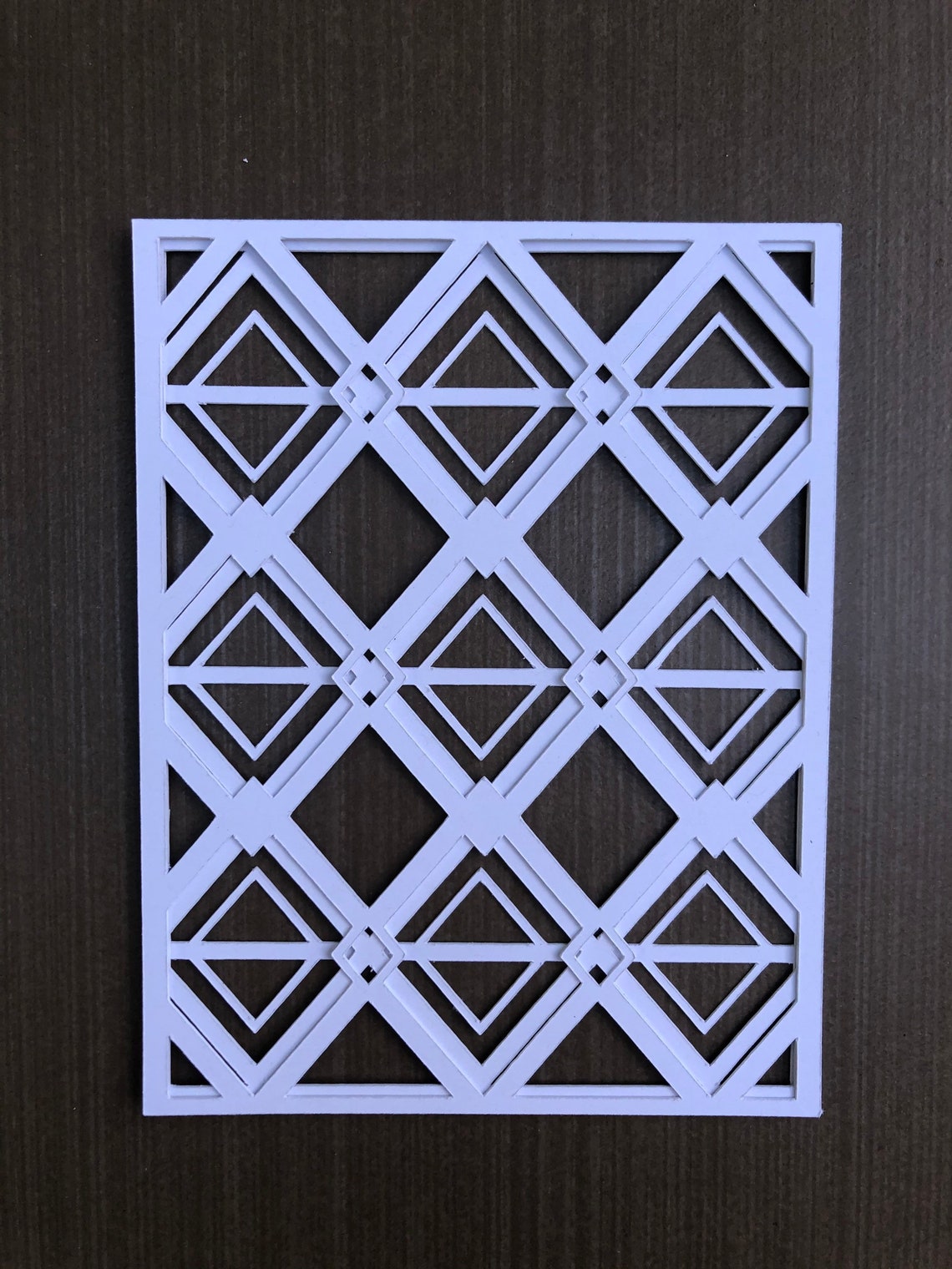 A2 Die- Layered Background Die SVG- Layering Die Cut- Cardmaking Die ...