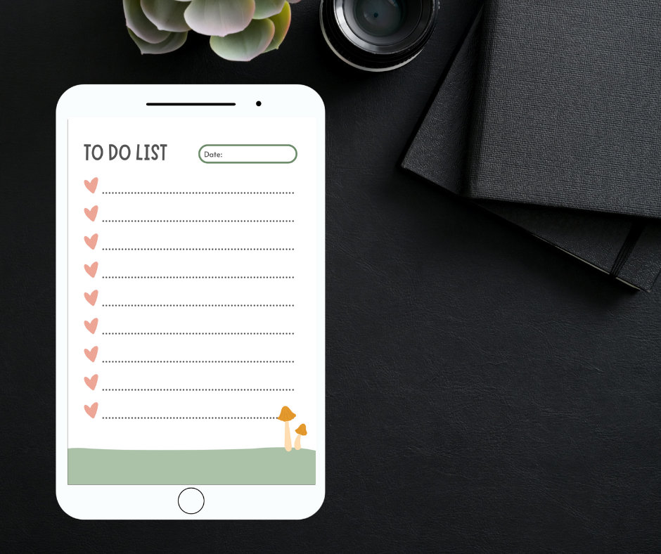 To Do List Printable Modern Minimalism Daily Planner, Task List, Daily ...
