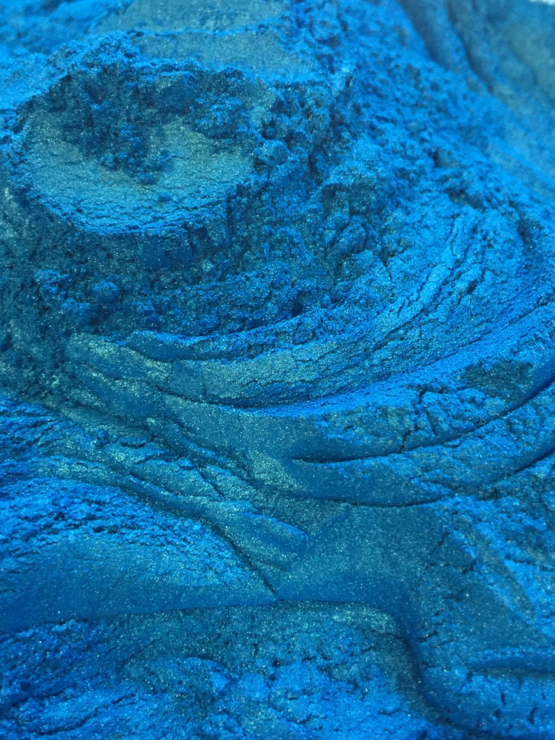 Rainbow Blue Mica - Ethically Sourced and Cruelty Free - Etsy