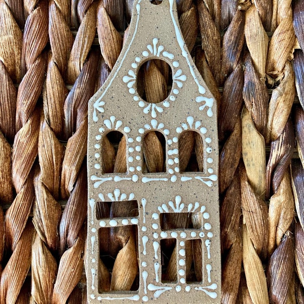 Ceramic Gingerbread House - Etsy