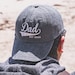 Dad Hat, Dad Est Hat, Fathers Day Hat, Dad Hat Embroidered, Fathers Day ...