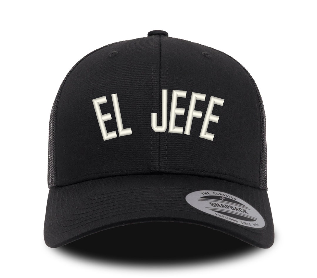 El Jefe Hat, Boss Hat, Dad Dad Hat, Dad Snapback, Fathers Day Hat, Dad ...