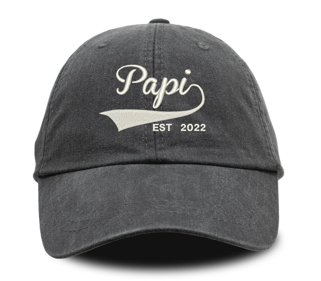 Papi Hat, Dad Hat, Fathers Day Hat, Dad Hat Embroidered, Fathers Day Gift, Embroidered Hat ...