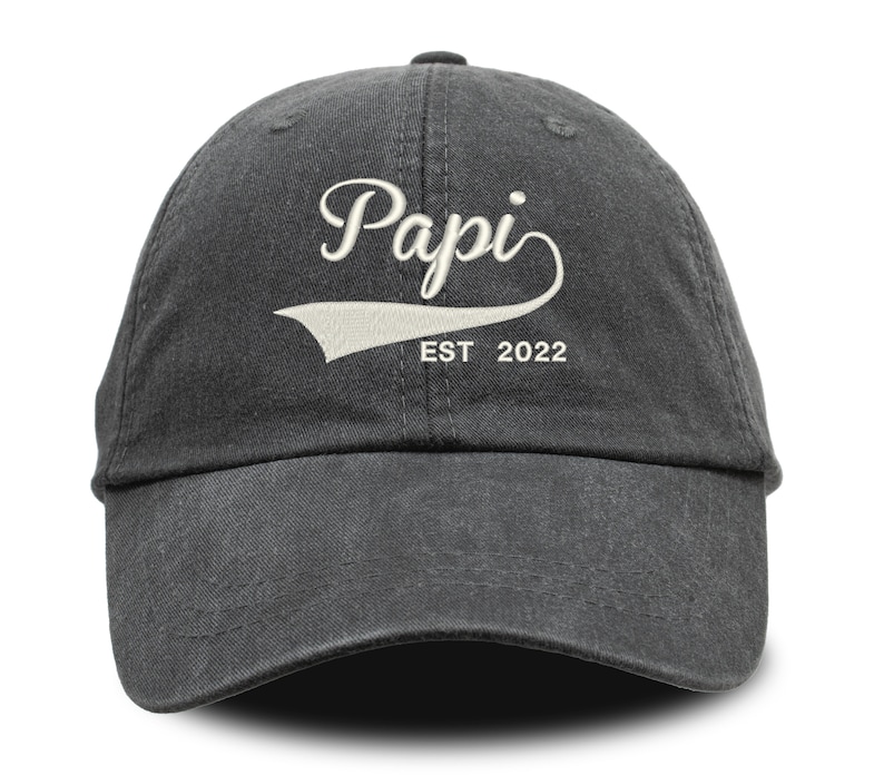 Papi Hat Dad Hat Fathers Day Hat Dad Hat Embroidered - Etsy