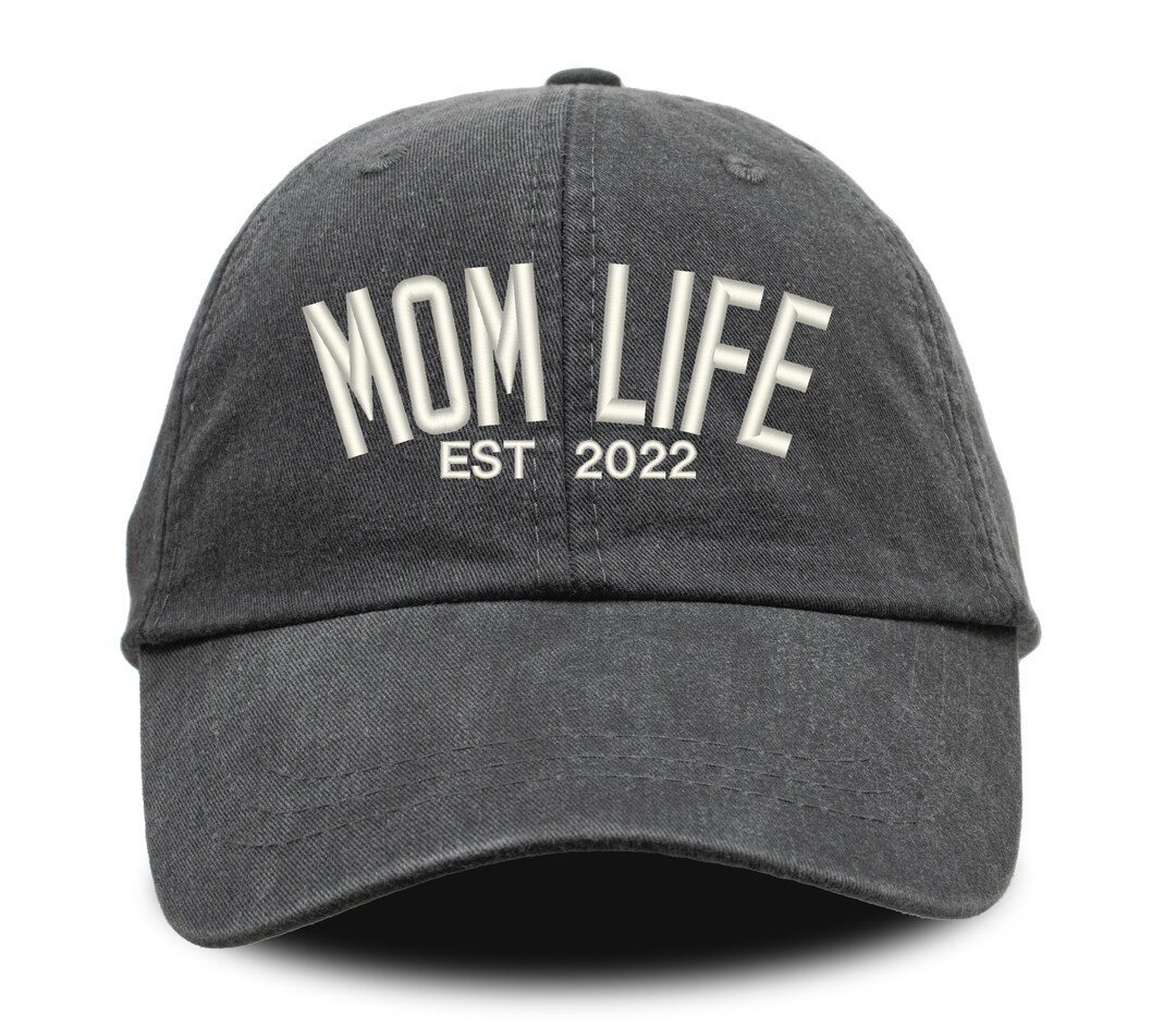Mom Hat, Mom Life Hat, Mom Est Hat, Mothers Day Hat, Mothers Day Gift ...