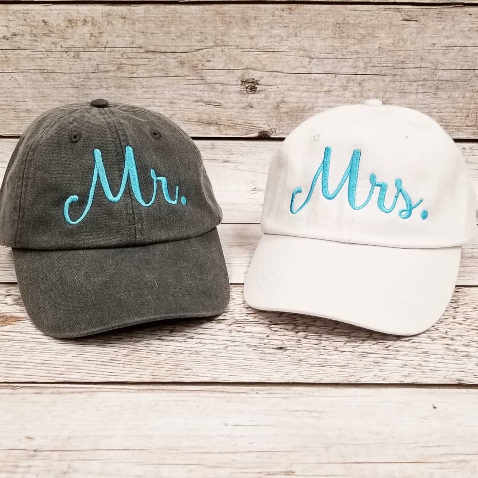 Mr and Mrs Hats Mr and Mrs Dad Hats Honeymoon Hats Mr Mrs - Etsy