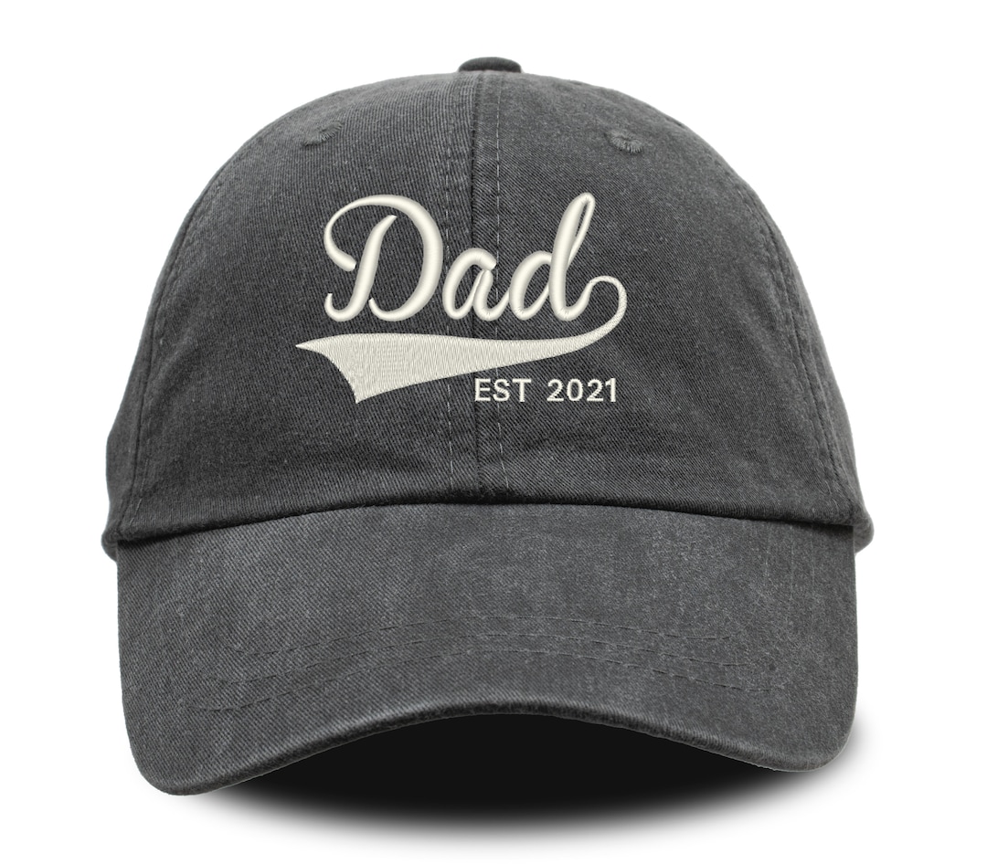 First Fathers Day Gift, Fathers Day Hat, Dad Hat Embroidered, Custom ...