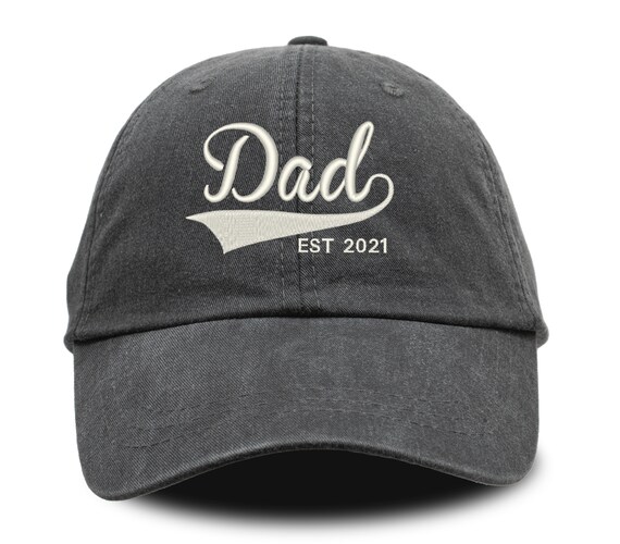 First Fathers Day Gift Fathers Day Hat Dad Hat Embroidered - Etsy