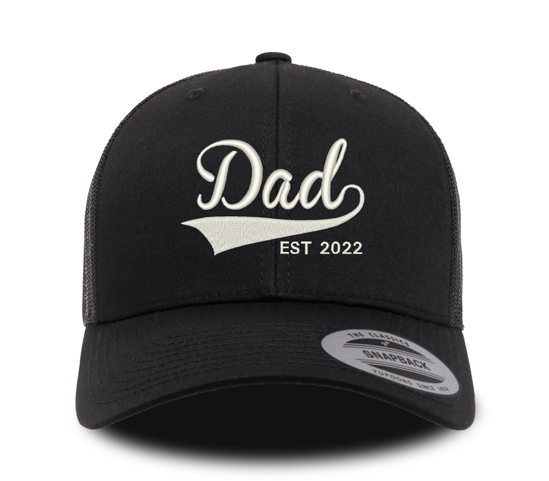 Dad Hat, Dad Snapback Hat, Dad Est Hat, Fathers Day Hat, Dad Hat ...