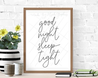 Good Night Sleep | Etsy