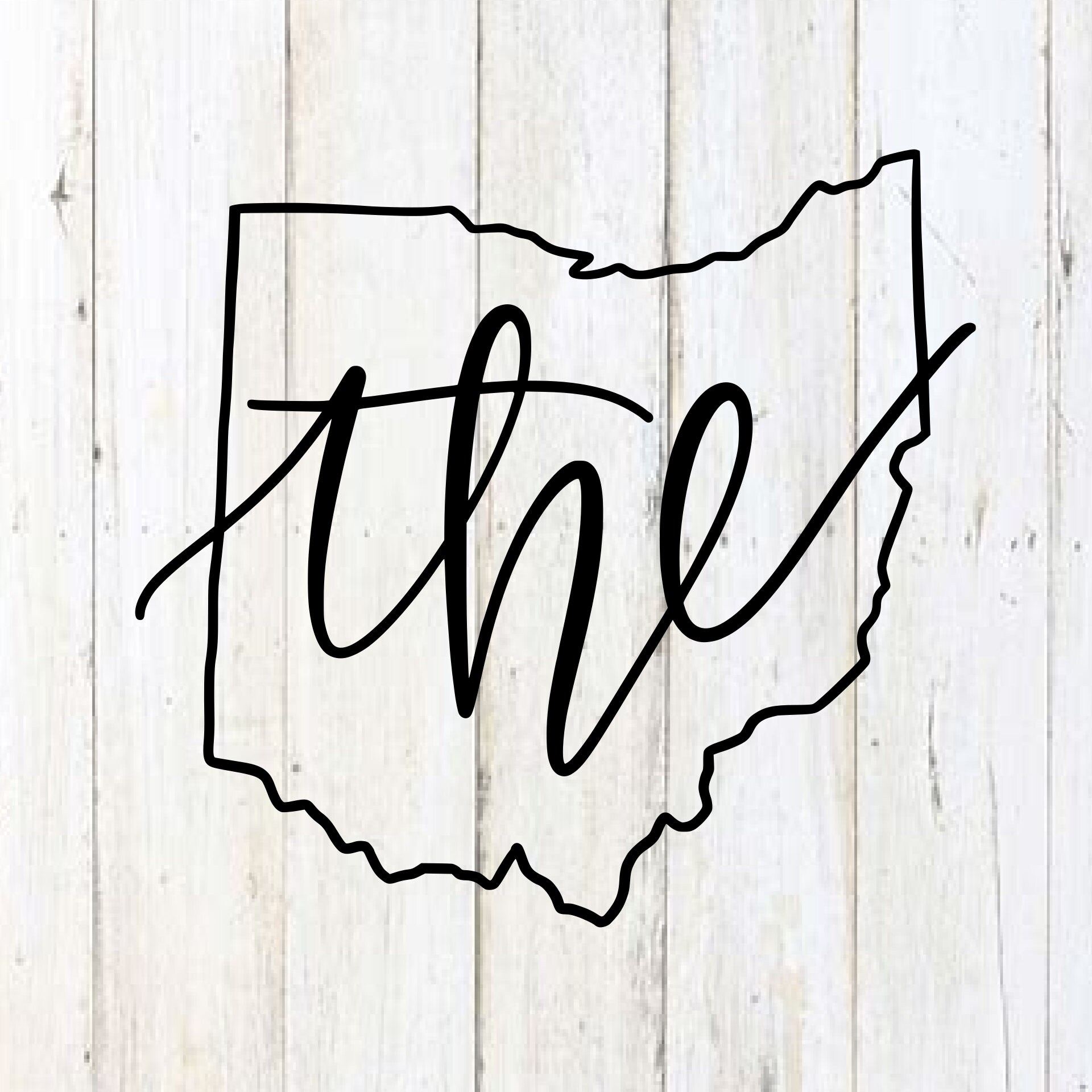 The Ohio State Outline SVG file Ohio Outline SVG design | Etsy