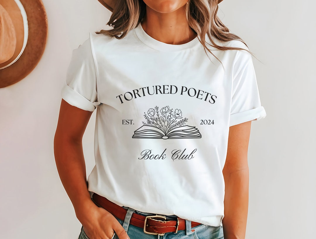The Tortured Poets Book Club Tshirt, TTPD Swift Merch School Teacher ...