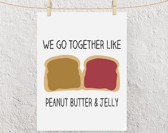 Peanut butter quotes | Etsy
