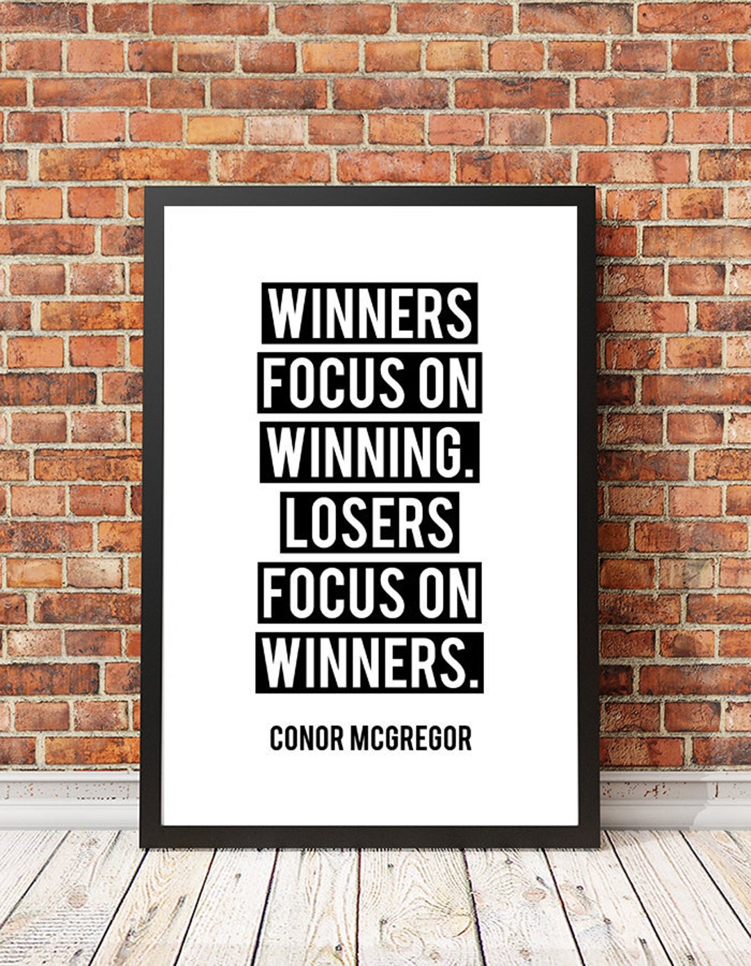 Winners Focus on Winning. Losers Focus on Winners | Conor Mcgregor UFC ...