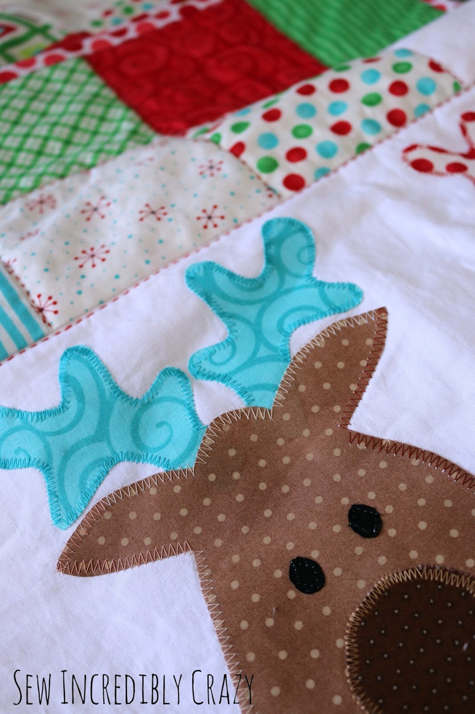Reindeer Games PDF Quilt Pattern {christmas} {reindeer} - Etsy