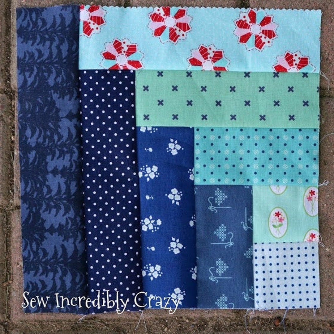 My Summer Log Cabin - Block 15 - {A Time for All Seasons BOM} {digital ...