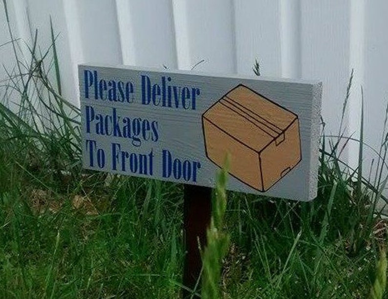 Custom Deliveries Sign Delivery Sign Delivery Wood Sign | Etsy