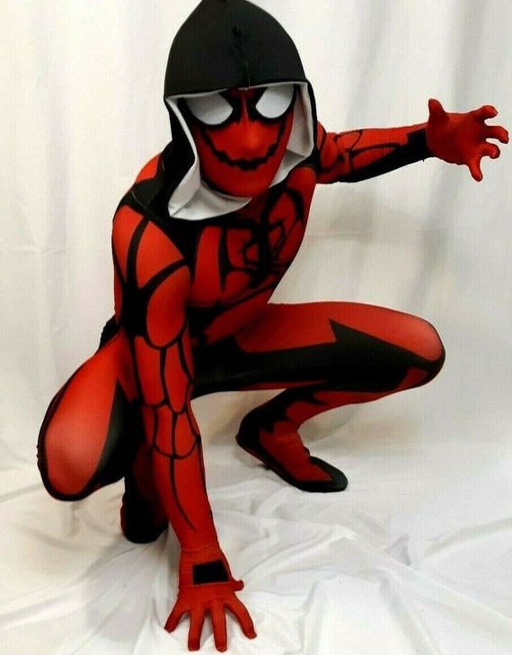 Costume De Carnage Spiderman Spider Carnage Cosplay | TikTok