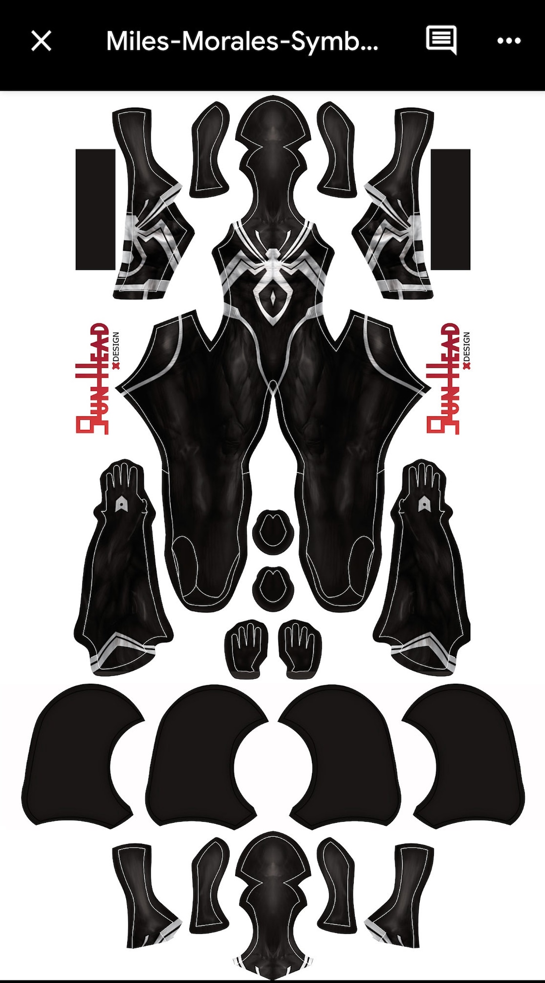 Azure Spider-man 3D Printing Costume - Etsy