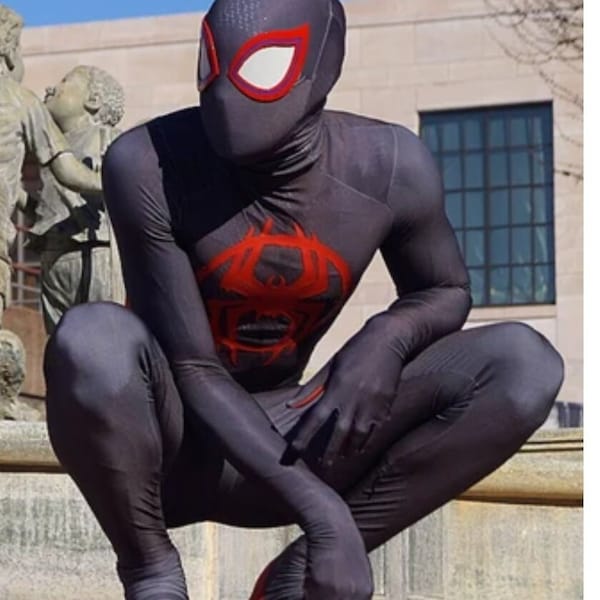 Spider Man Across The Spider Verse Costume Etsy