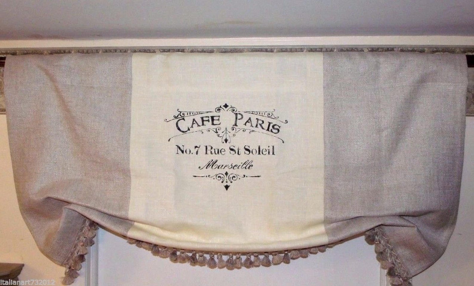 Custom Made Large French Country Script CAFE PARIS or Patisserie Shop ...