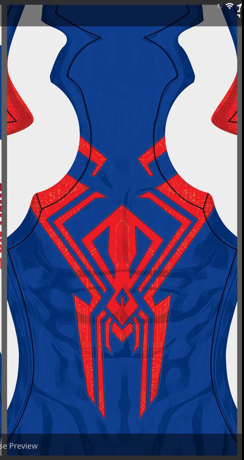 Spider-man 2099 Across the Spider Verse Pattern 3D Printing - Etsy