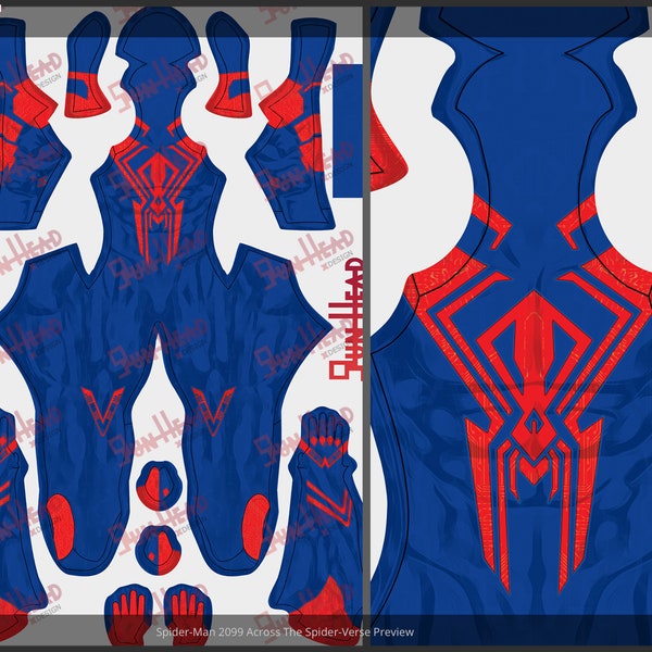 Spiderman 2099 Costume - Etsy
