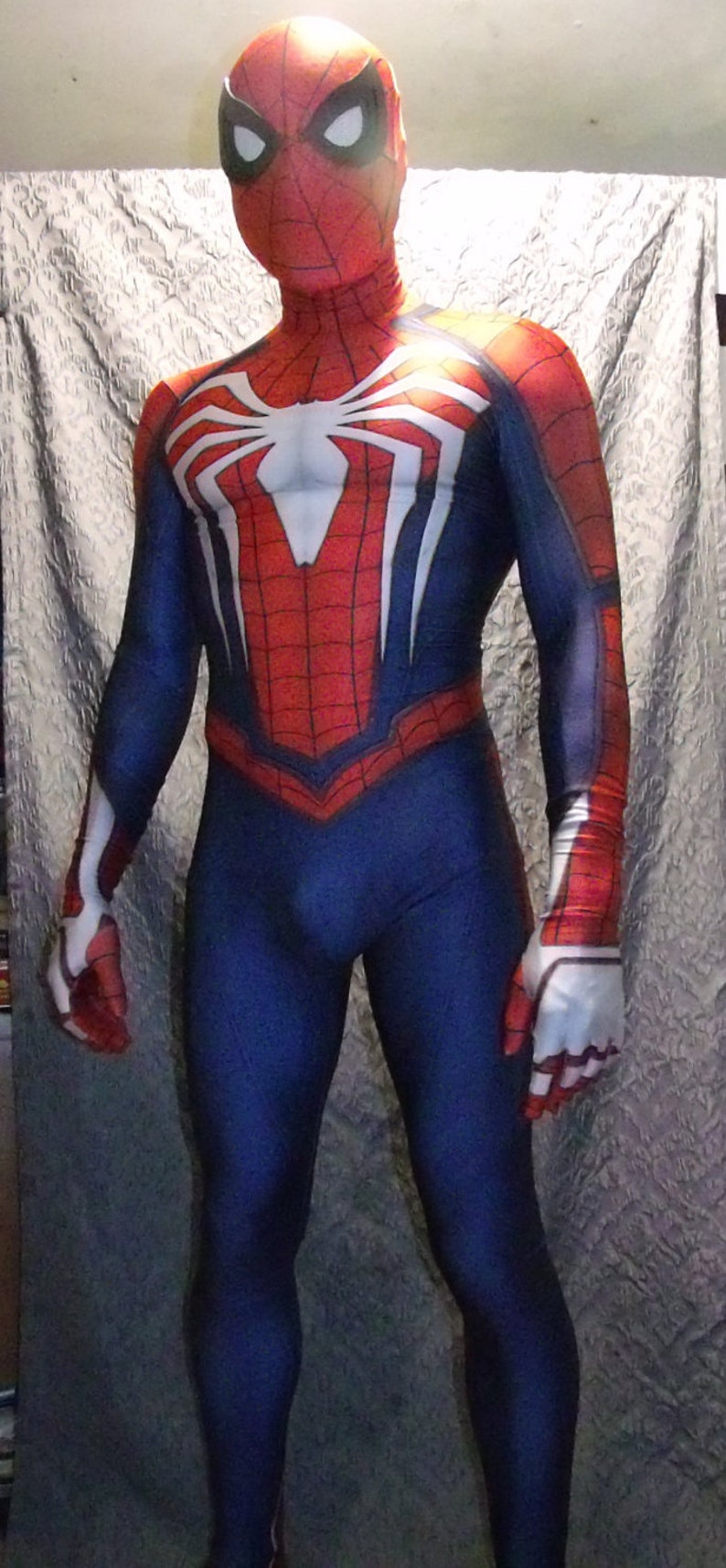 High Quality Insomniac Spider Man Ps4 Video Game Cosplay Etsy