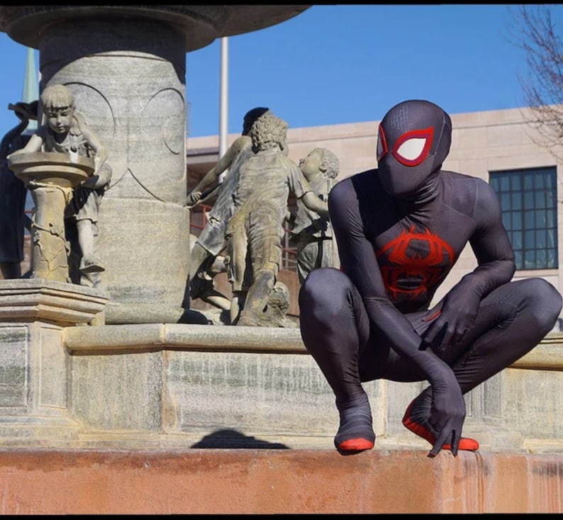 The Marvel Miles Morales Across the Spider Verse Pattern 3D | Etsy