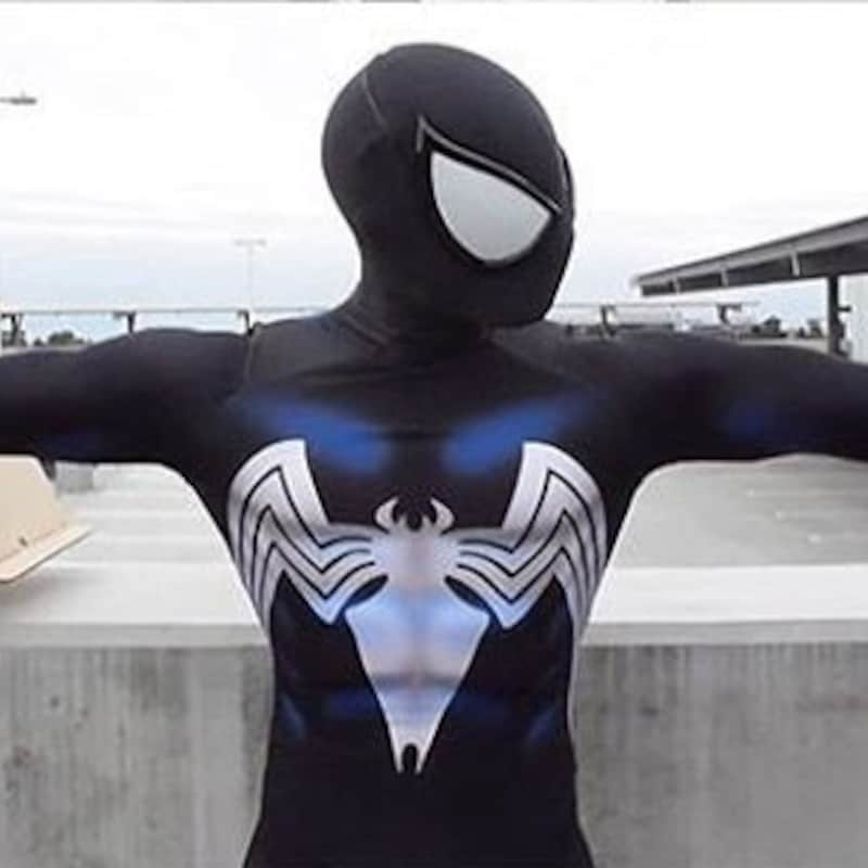 Symbiote Suit Spiderman Costume - Etsy