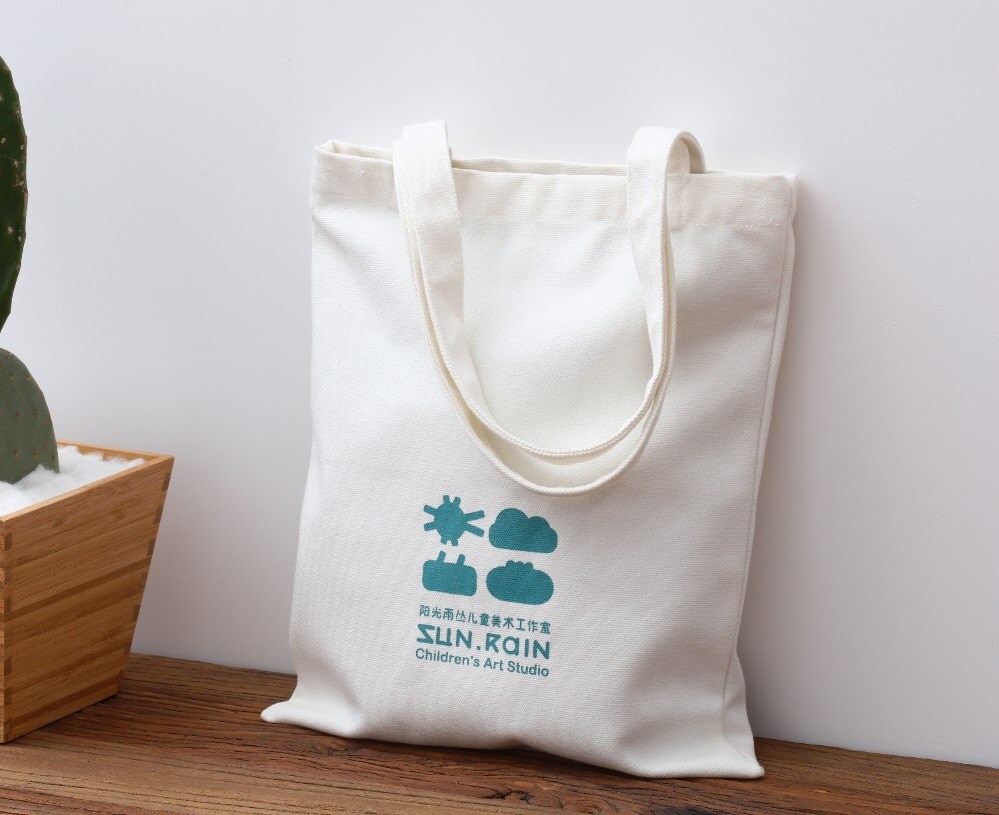 Set of 50 bags Promotional 16 oz durable tote bag Custom | Etsy