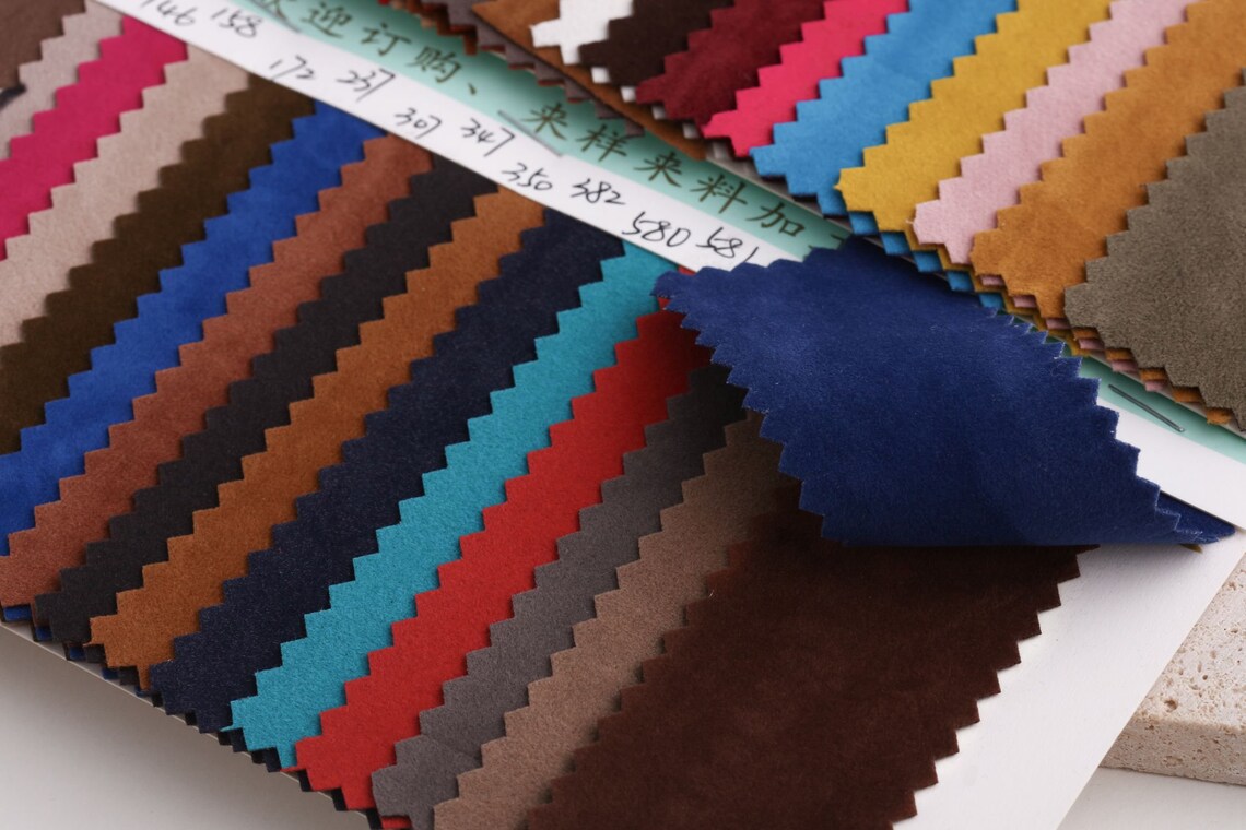 100 Personalize high-quality Suede Fabric bag with logo texts | Etsy