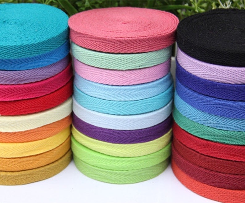 Custom Ribbon / Rope / zipper for your fabric bags OR make | Etsy