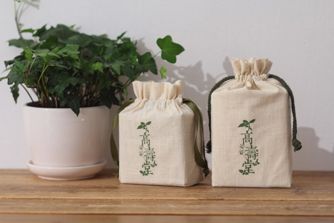 Personalized Cotton Linen Drawstring Bag: Logo Printing, Reusable ...