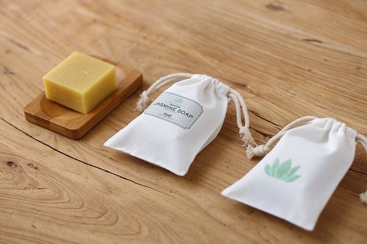 Fabric Gift Bags Product Packaging Small Drawstring Pouch - Etsy