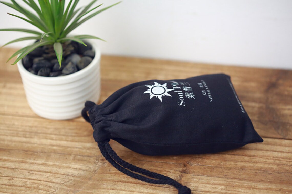 Custom Cotton Drawstring Pouch: Personalized Logo Gift Packaging - Etsy