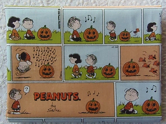 Peanuts Halloween Great Pumpkin Classic Comic Strip Designer - Etsy