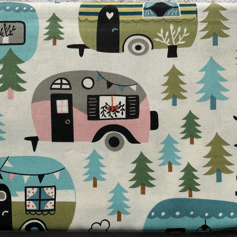 Retro Camping Fabric - Etsy