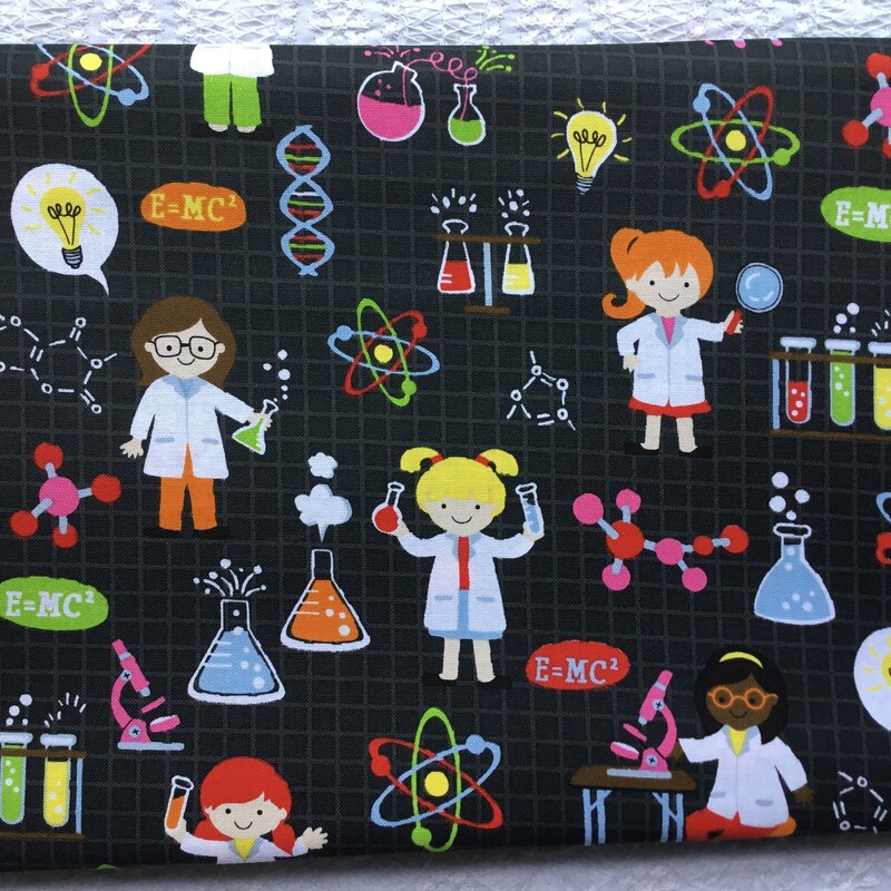 Science Fabric - Etsy