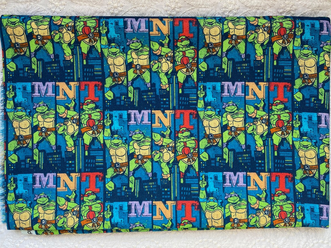 Teenage Mutant Ninja Turtles TMNT Building Block Stripes Designer ...
