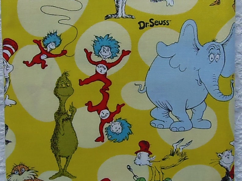 Dr. Seuss Sunny Day Characters Grinch Horton & More Robert - Etsy