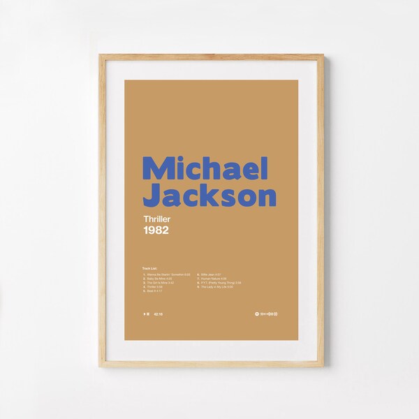Michael Jackson Poster Printable - Etsy