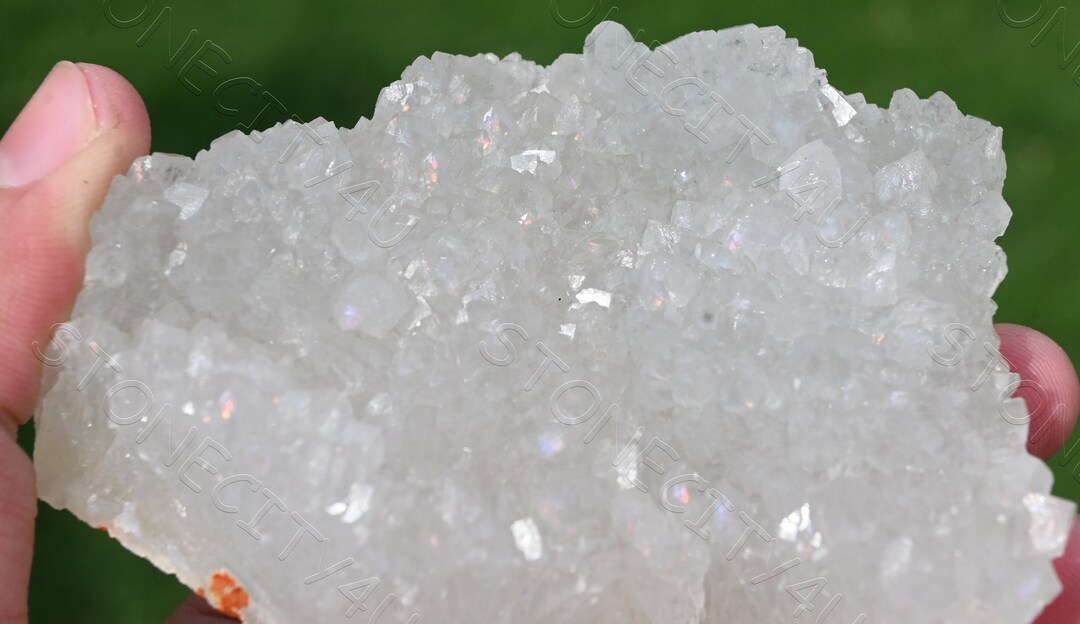 Rare Anandalite With Natural Rainbow Aurora Quartz Iris Aura Quartz ...