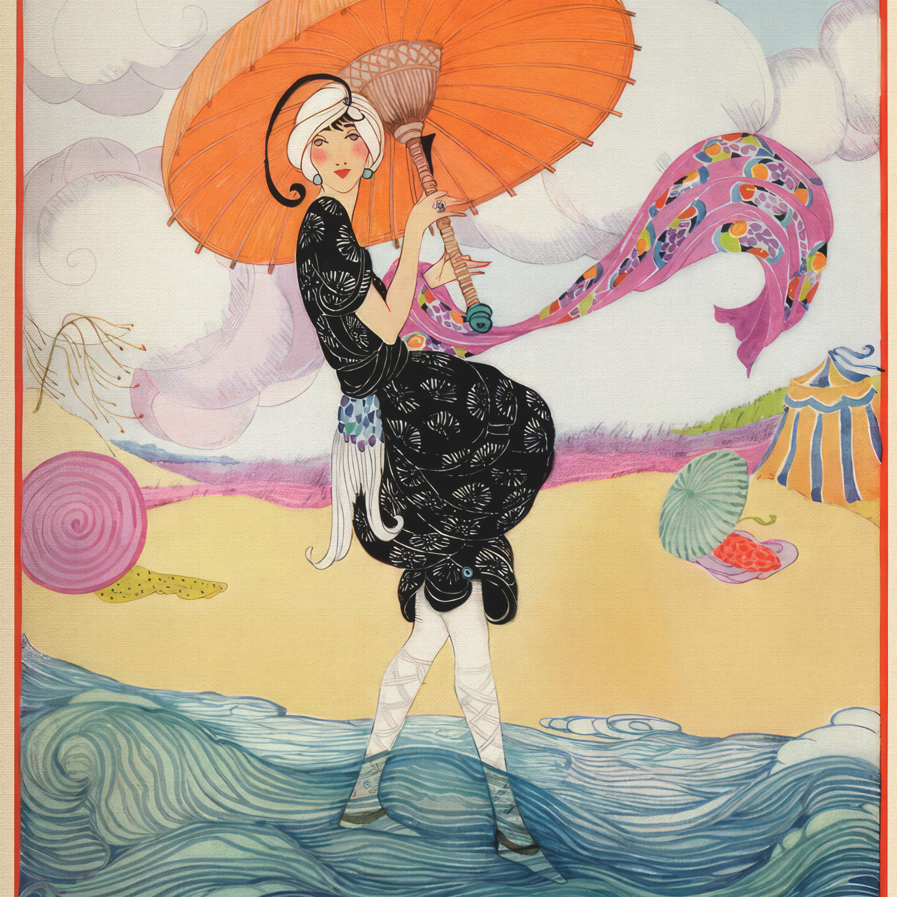 Vintage Magazine Cover Wall Print Digital Poster Download Retro 1900s ...