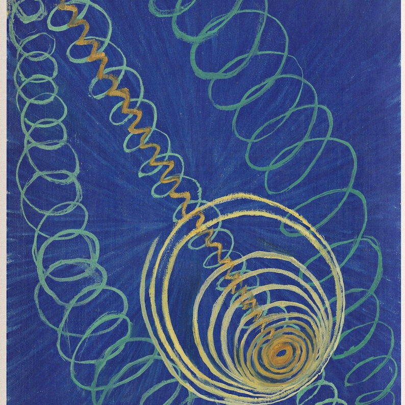 Hilma Af Klint Print, Primordial Chaos 16 Gallery Wall Art | Printable ...