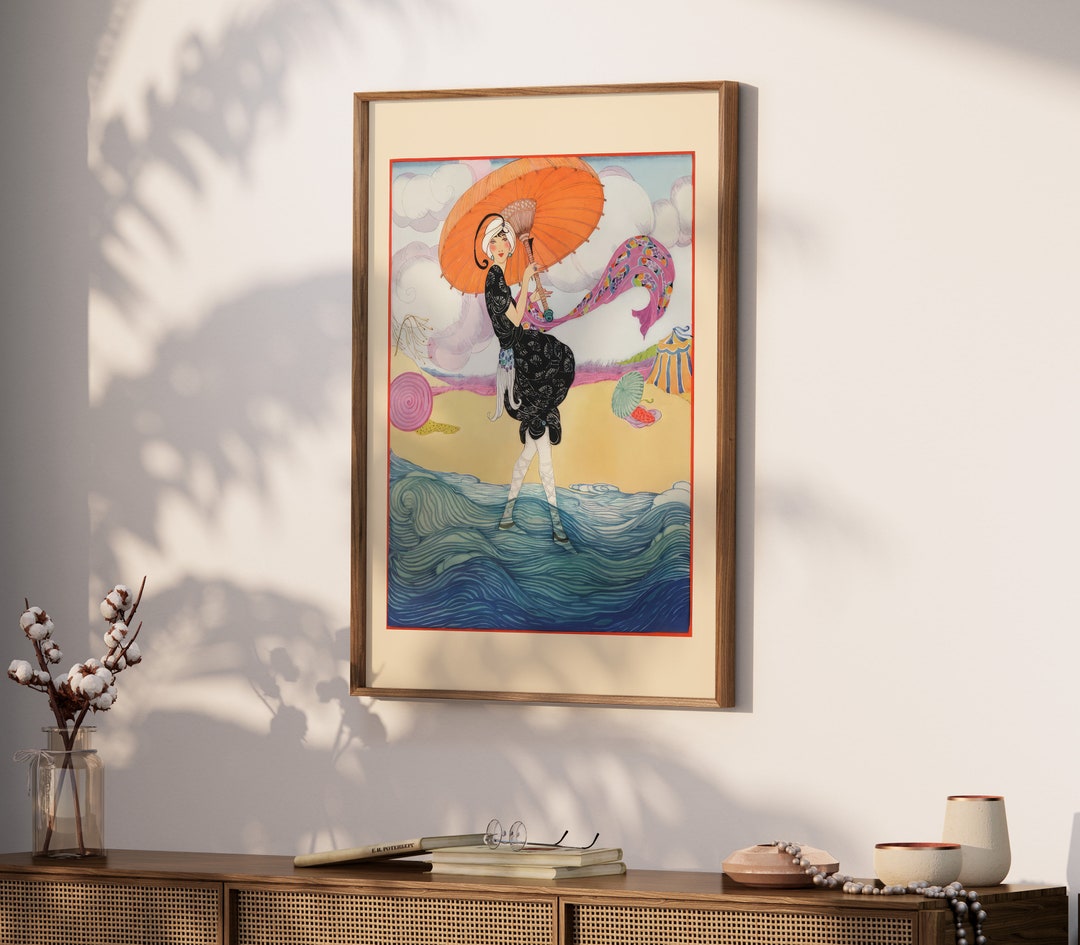 Vintage Magazine Cover Wall Print | Digital Poster Download | Retro ...