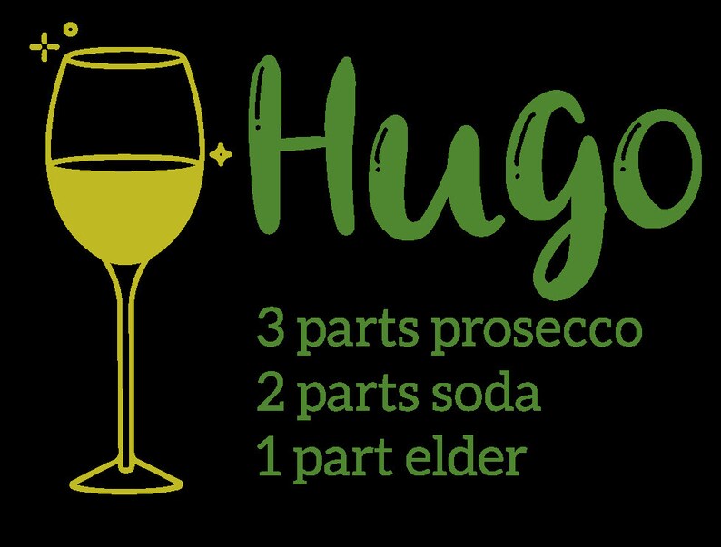 German Hugo Svg Png Bundle Digital Alcohol Cocktail JGA Bride Shirt and ...