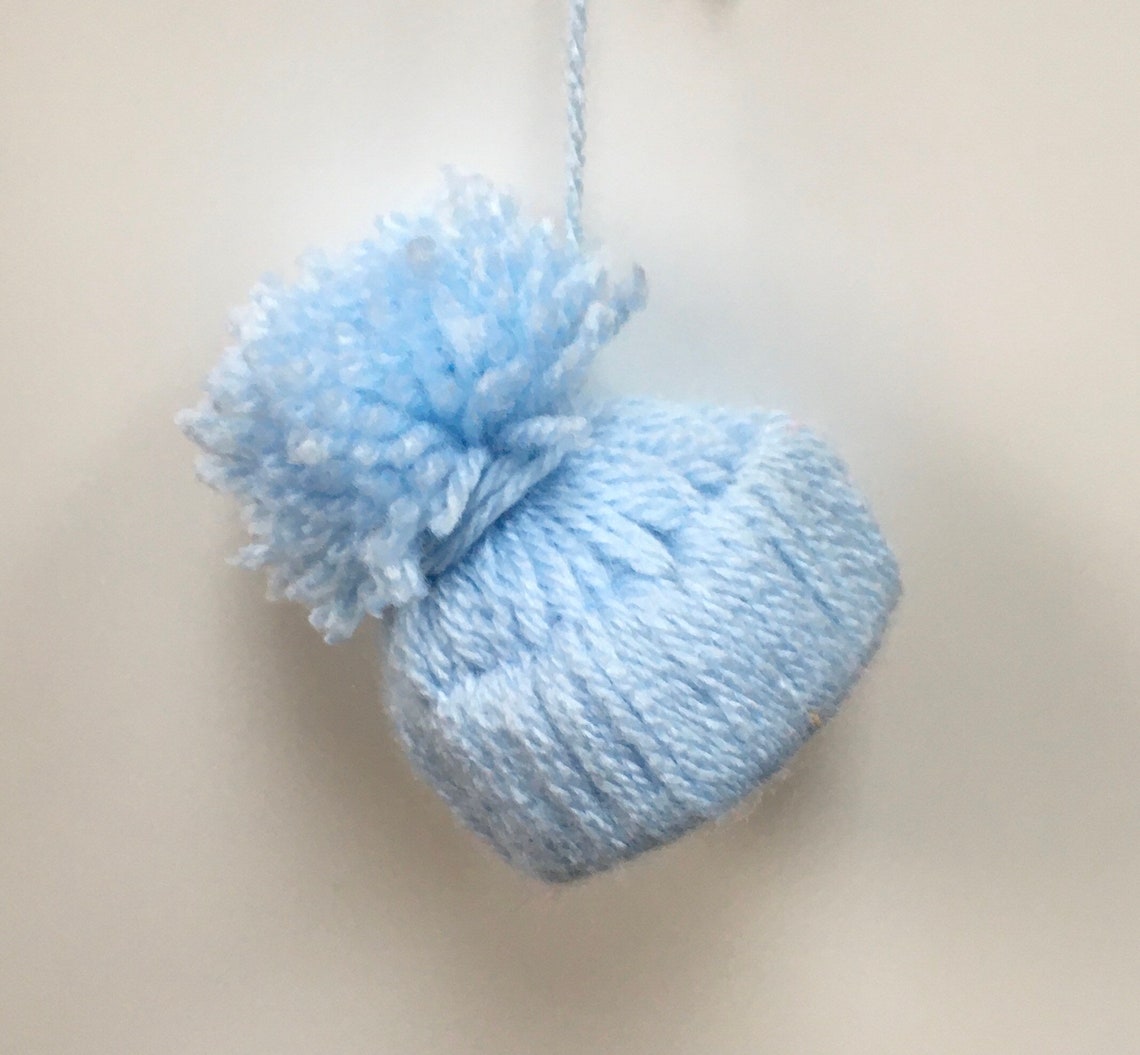 Mini Decorative Bobble Hats, Christmas Decor, Tree Hanger, Tree ...