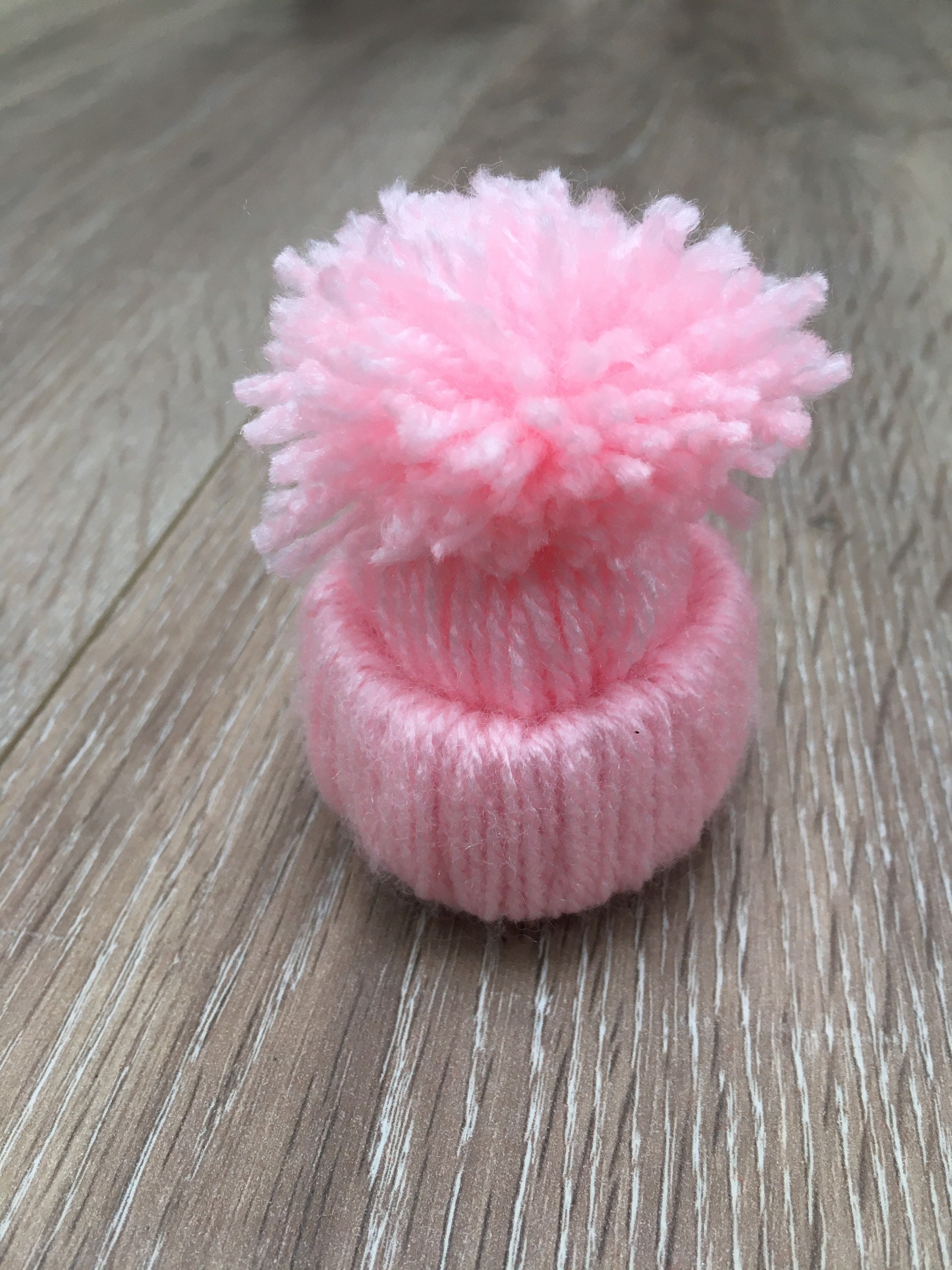 Mini Decorative Bobble Hats, Christmas Decor, Tree Hanger, Tree ...